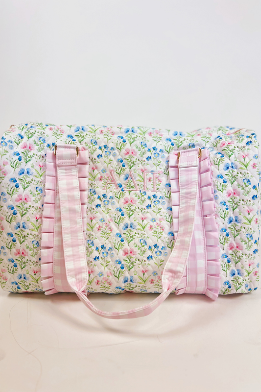Greek Ruffle Duffle – wander boutique